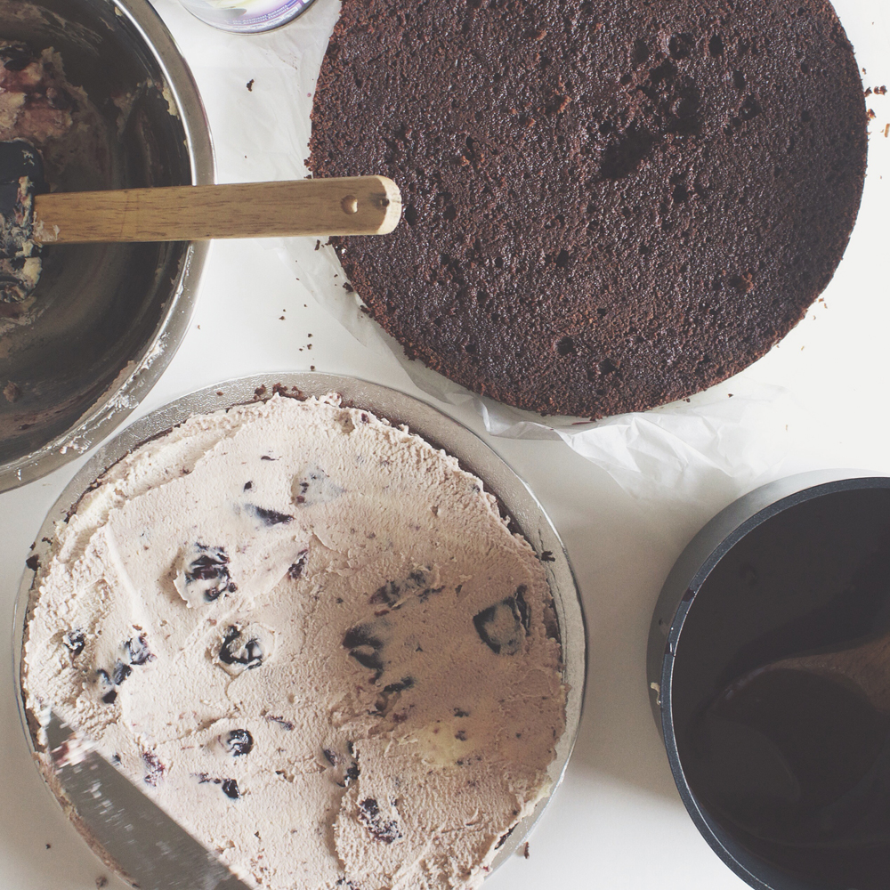 Cherry Ripple Black Forest Cake – AMCARMEN'S KITCHEN