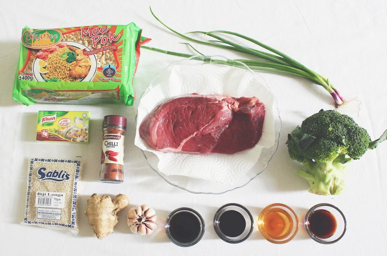 Beef & Broccoli Mee Pok with Soy Eggs – AMCARMEN'S KITCHEN