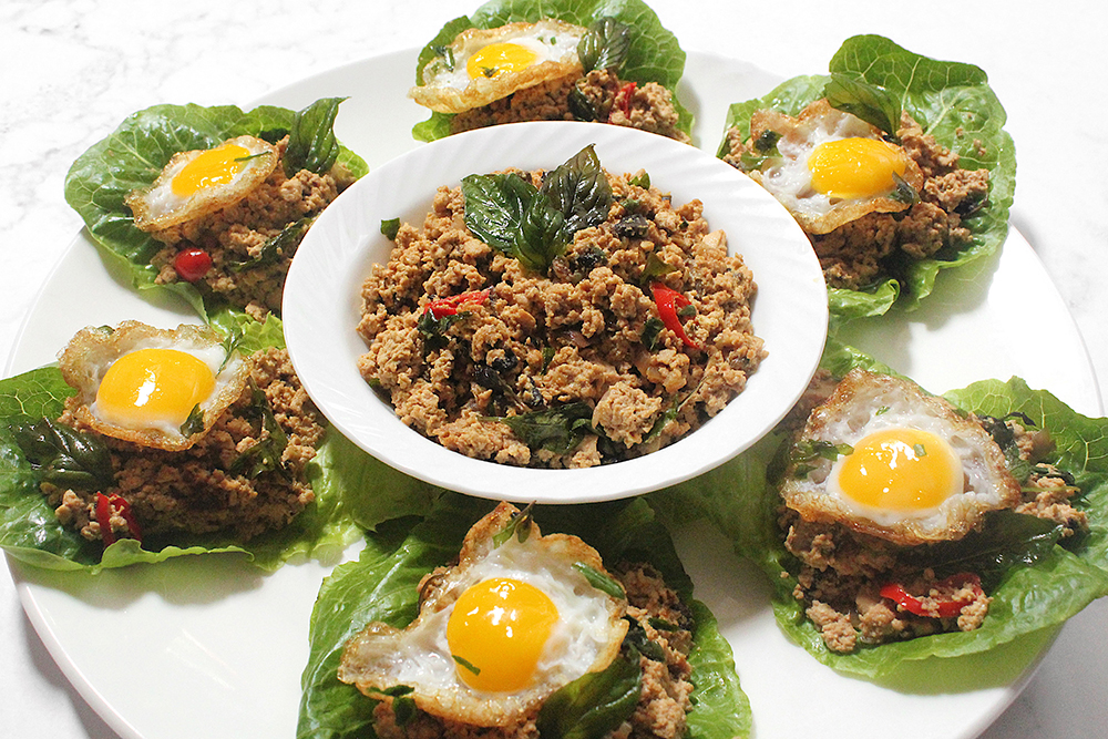 Pad Krapow (Thai Basil Tofu) – AMCARMEN'S KITCHEN